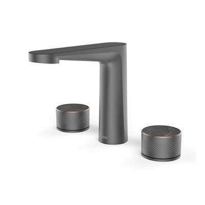 Cina rubinetti del lavandino del bagno di controllo di 190mm Grey Basin Mixer Faucet Knob in vendita