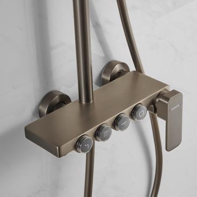 Cina Supporto della parete del sistema della testa di doccia di piovosità del bagno con spruzzo tenuto in mano in vendita