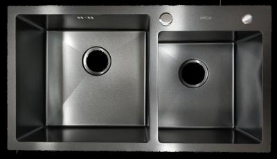 China SUS304 Stainless Steel Kitchen Sink Under Mount With overflow for sale