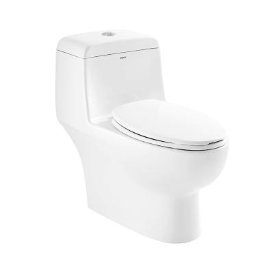 Китай Мягкий закрытый шар туалета WC керамический сифонирует цельный двойной приток продается