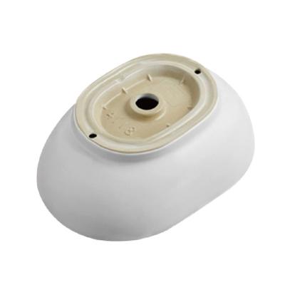 China Keramisches des moderne Eitelkeits-Gegenspitzenbecken-496x365x155mm glasiert zu verkaufen