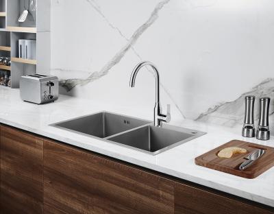 China de Gootsteenkanon Grey Color Under Counter van de roestvrij staalsus304 Keuken Te koop