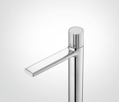 Cina Il rubinetto di miscelatore moderno dell'hotel ha lucidato la singola maniglia con il collo lungo in vendita