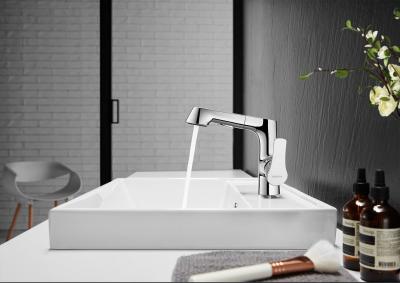 Cina La toilette estrae il colore materiale di Chrome della lega dello Zn del miscelatore AMP11847A del bacino in vendita