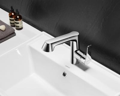 Cina La toilette estrae il colore materiale di Chrome della lega dello Zn del miscelatore AMP11847A del bacino in vendita