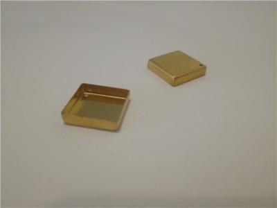 China Drawing Progressive Deep Drawing Die Four Cavities Square Fine Layout Brass for sale