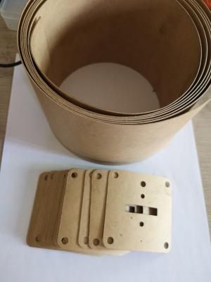China Garrafa de papel isolante de corte a dedo de precisão - almofada de cartão de fibra Kraft de alta resistência com vários furos para aplicações elétricas, automotivas e de hardware à venda