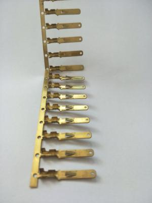 China Customized crimped terminal, brass terminal connector, female metal stamping wire connector terminal for sale