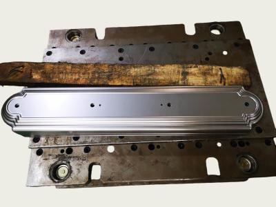 China Custom Aluminum Stamped Panel with Decorative Edge – Precision Die Stamping for Architectural or Appliance Use for sale