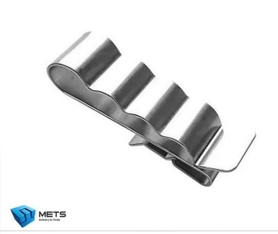 China Durable Solar Cable Clamps – UV Resistant Stainless Steel Clips for Easy Photovoltaic Wire Management in Rooftop & Ground Solar Panel Systems for sale