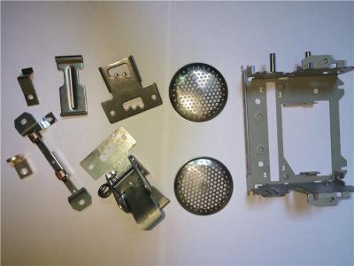 China Printer Fitting Sheet Metal Progressive Die Metal Stamping Rings 1mm Thickness for sale