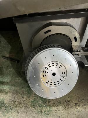 China Multi-Hole Precision Stamped Blower Housing for Industrial Ventilation and Fan Cover for sale