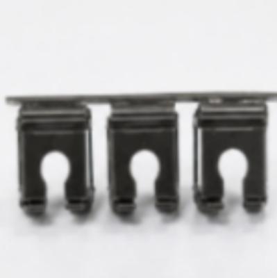 China Custom High-Carbon Spring Steel Retainer Clips with Anti-Vibration Resistance and Customized Bending Radius for sale