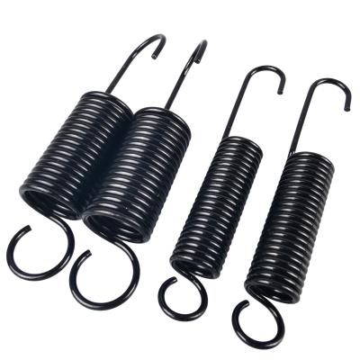 China Dual Hook Tension Spring SUS304 Stainless Steel Extension Spring with Precision CNC Manufacturing and Customizable Spring Force for sale
