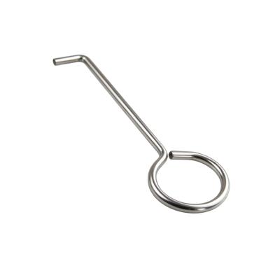 China Custom Stainless Steel Wire Form Hook with Precision Dimensions and Custom Wire Forming for Industrial Fastening for sale