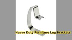 Heavy Duty Stainless Steel Furniture Leg Brackets OEM