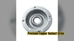 Precision Progressive Die Stamping Copper Contact Strips