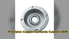 Precision Progressive Die Stamping Copper Contact Strips