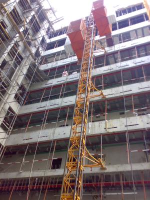 China O material de construção seguro pintado vermelho feito sob encomenda iça SC200/200 para o construtor à venda
