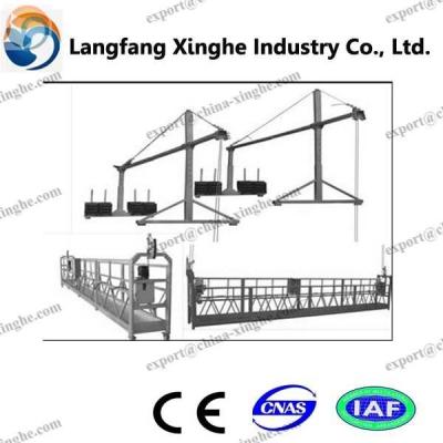 Cina La piattaforma di funzionamento/corda sospese ZLP630 ha sospeso la piattaforma per pulizia di costruzione in vendita