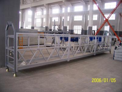 Cina piattaforma sospesa corda ZLP800 dell'antenna di 7.5M per manutenzione della costruzione con la corda d'acciaio in vendita