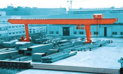 Cina Acciaio inventario Yard L-Shape gru a portale per cantieri stradali in vendita