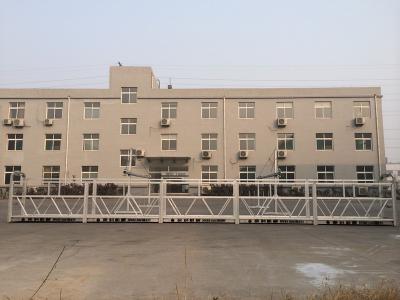 Cina Alta costruzione che eleva le piattaforme di lavoro 6m 1.5kw 630kg con il contatore del ferro in vendita