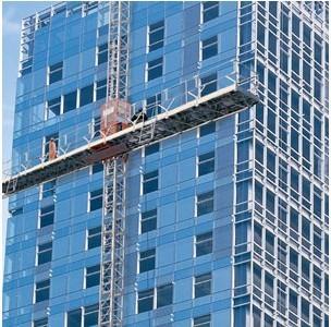 Cina piattaforma di lavoro rampicante di sollevamento aerea dell'albero di altezza di 150m singola per la costruzione di edifici in vendita