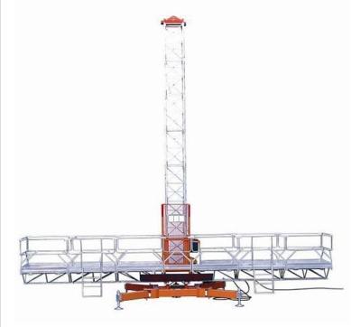Cina Singola piattaforma di lavoro rampicante di sollevamento aerea elettrica dell'albero 1000kg per pulizia della costruzione in vendita