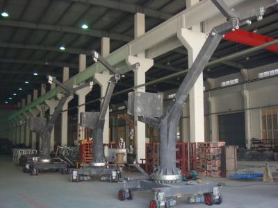 中国 建物の正面をきれいにするための鋼鉄窓拭きのプラットホームのゴンドラ 販売のため