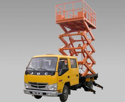 Cina La piattaforma di lavoro aereo montata camion/ha elevato la piattaforma di lavoro/la piattaforma funzionamento aereo in vendita