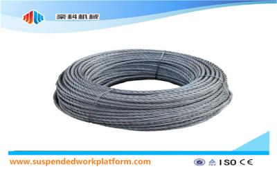 Cina La norma 100m per rotolo ha sospeso il cavo metallico d'acciaio della piattaforma/la corda/cavo della sicurezza in vendita