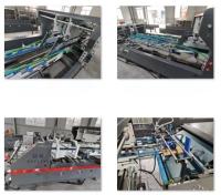 China Corrugated Folder Gluer Machine with 300m/min Max Line Speed for B/E/F Flute and Side Gluing Function for sale