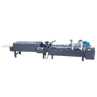 China Automatic Box Folder Gluer Machine with 220m/min Max Line Speed for 210-700gsm Paper Board and Side Gluing + Double Sides Gluing for sale