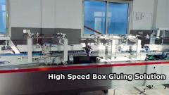High Speed Side Paste Folder Gluer Machine for Packaging