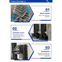 China Single Double Side Operation Trailer Landing Gear for Smooth Loading and Unloading for sale
