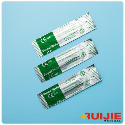 China Surgical blade raw color stainless steel 11 specification sterile surgical blade for sale