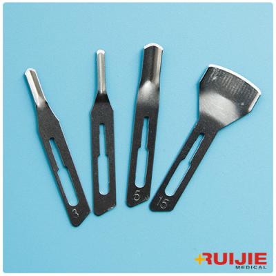 China Surgical blade carbon steel various specification sterile surgical Gouge blades for sale
