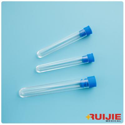 China Laboratory Supplies pp or ps material transparant various size test tube for sale