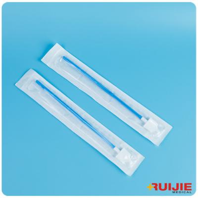 China Disposable Medical supplies blue plastic Cyto Brush- Broom Top Brush for sale