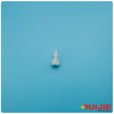 China Heparin Cap transparent color plastic material round disposable heparin cap for sale