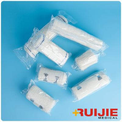 China Disposable Medical Supplies White color Elastic Crepe Bandage for sale