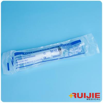 China Chinese High Quality Plastic Transparent Disposable Medical Syringe with/Without Needle for sale
