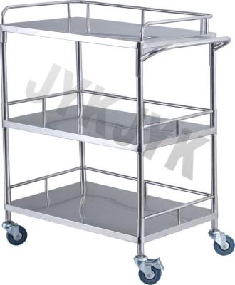 China ODM Lockable Medical Trolley Cart Clinical Hospital Equipment For Records Storage for sale