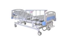 China Manual control Five functions Adjustable Hospital Bed for sale