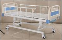 China Manual control three functions Adjustable Hospital Bed with three cranks for sale