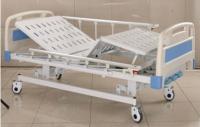 China Manual control three functions Adjustable Hospital Bed with three cranks for sale