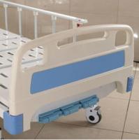 China Manual control three functions Adjustable Hospital Bed with three cranks for sale