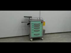emergency trolly in green