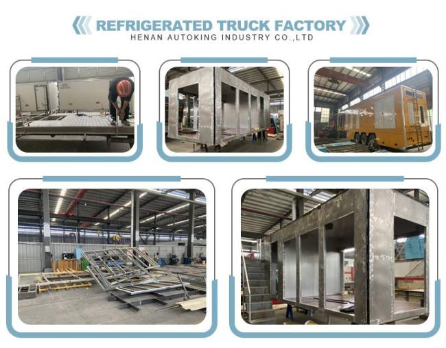 Refrigerator Trucks Isuzu Kv100 Small Trailers Refrigerated Truck Box